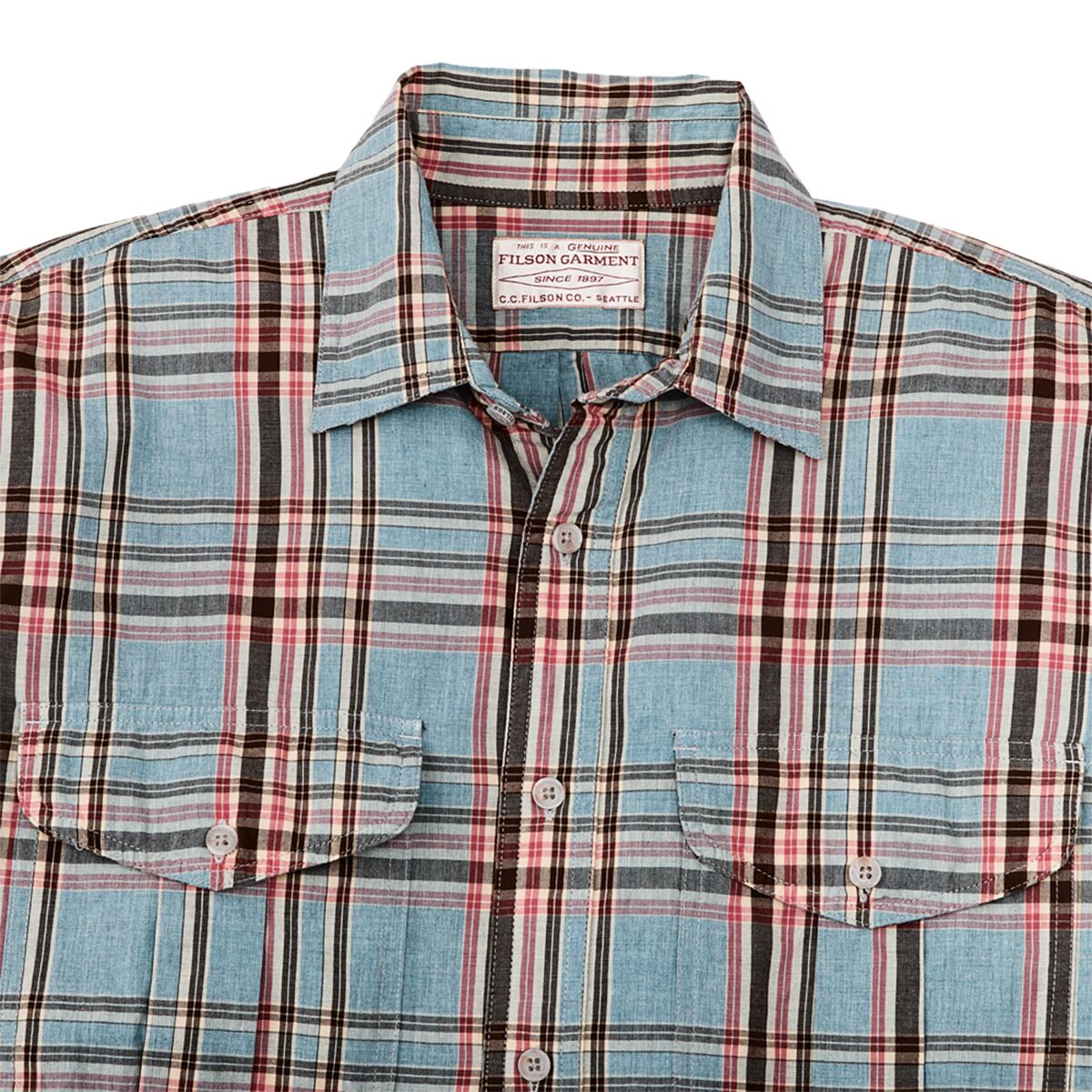 Filson Washed Feather Cloth Shirt - Men's - Clothing