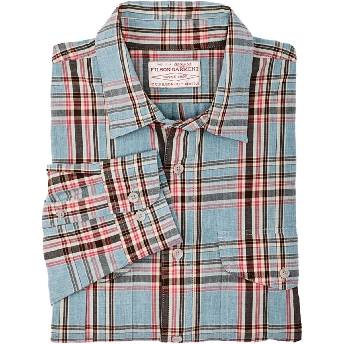 Filson Washed Feather Cloth Shirt - Men's - Clothing