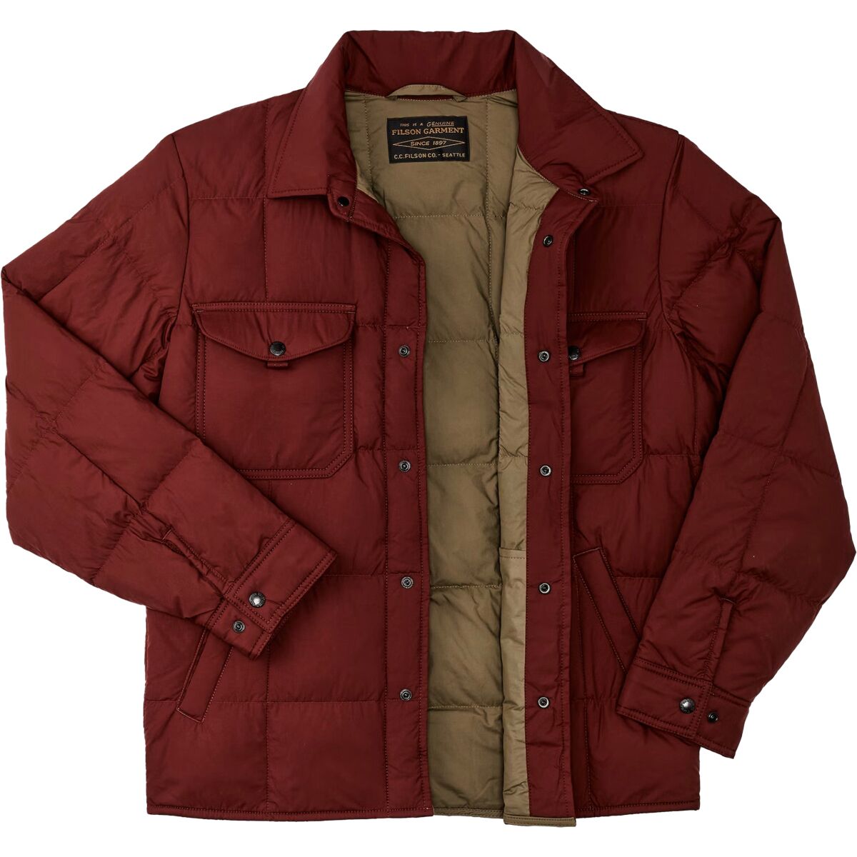 Filson Lightweight Down Jac-Shirt - Men's - Clothing