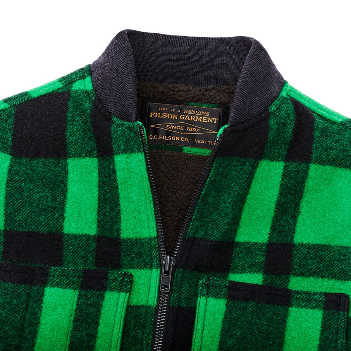 Filson Lined Mackinaw Wool Work Vest - Men's - Clothing