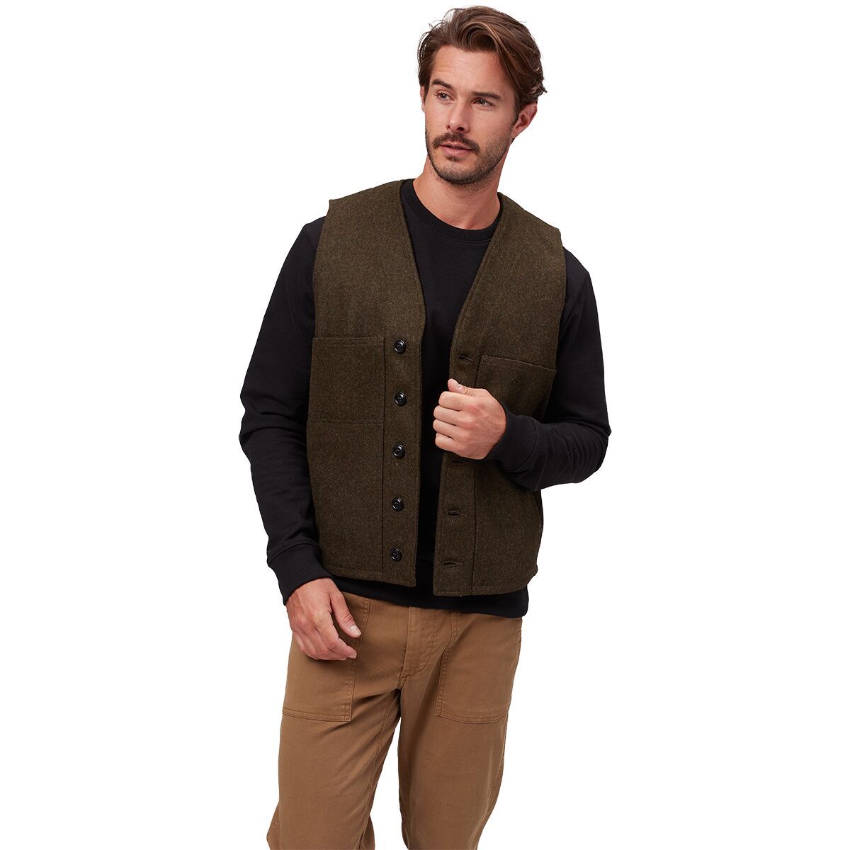 Filson Mackinaw Wool Vest - Men's | Backcountry.com