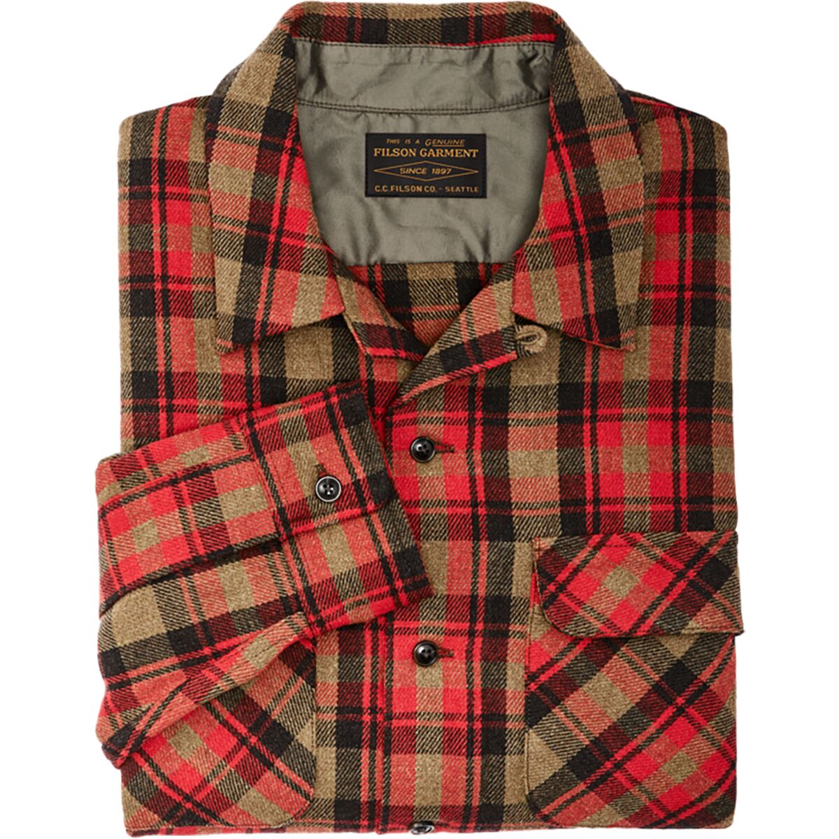 Filson Buckner Wool Camp Shirt - Men's - Clothing