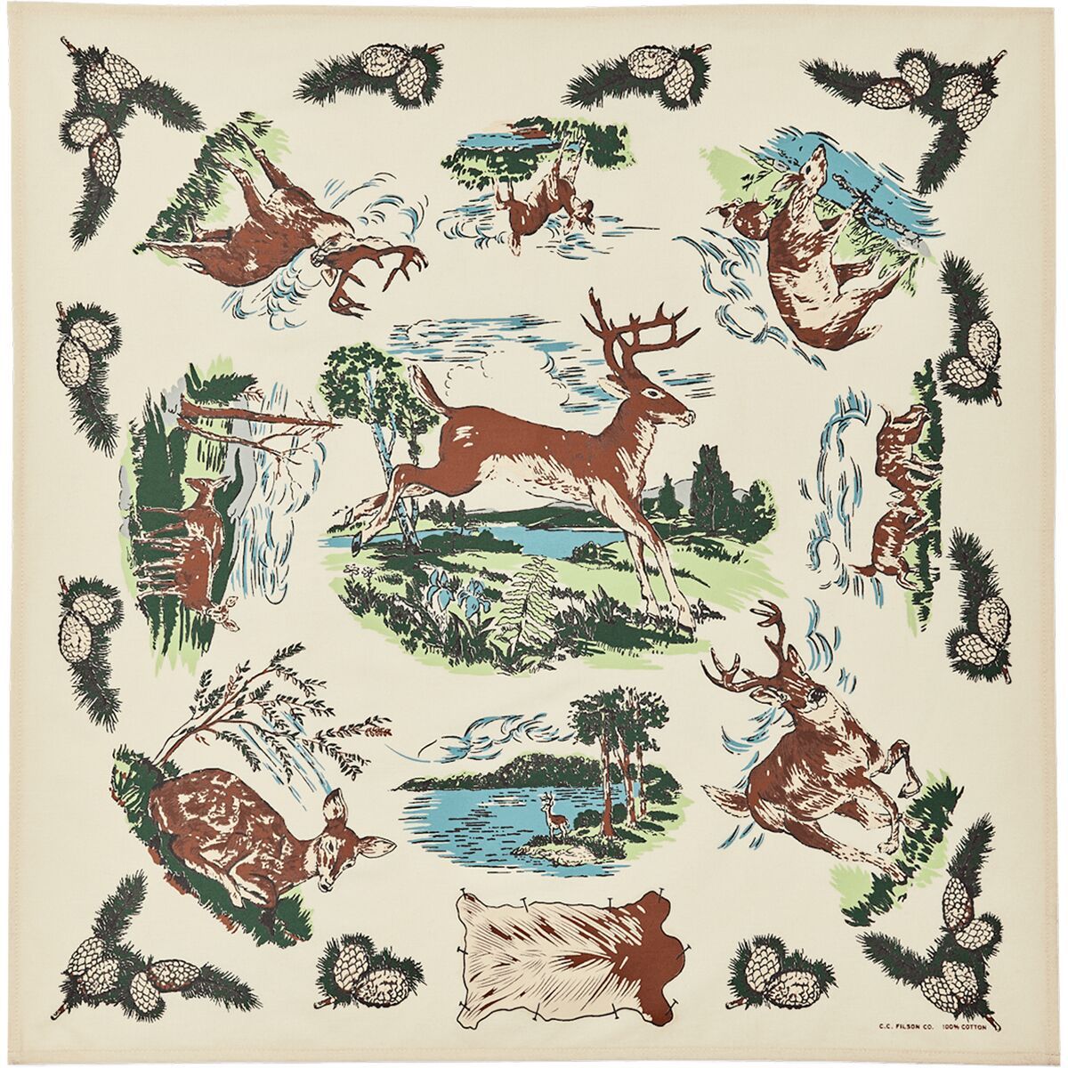 Filson Deer Bandana