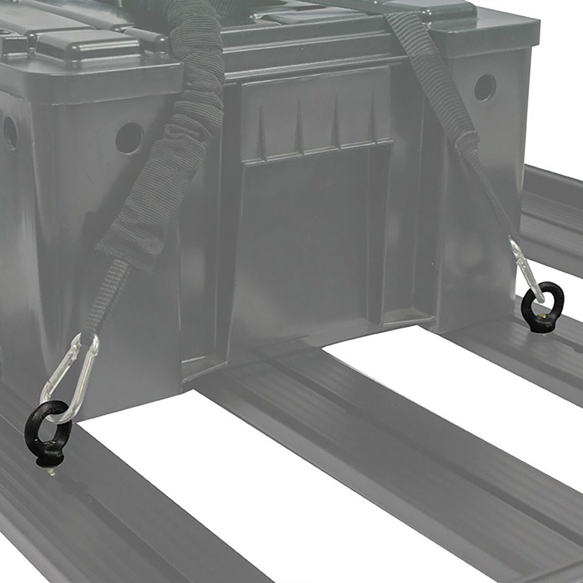 FrontRunner Black Tie Down Rings - Ski