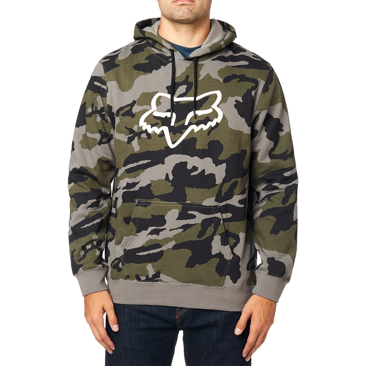 Fox Racing Legacy Foxhead Camo Pullover Fleece Jacket - Men's - Bike