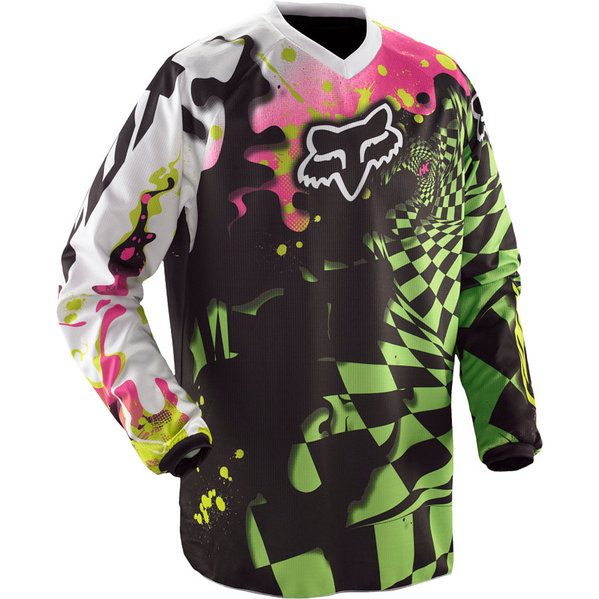 Fox Racing HC Checked Out Jersey - Long-Sleeve - Men's - Bike
