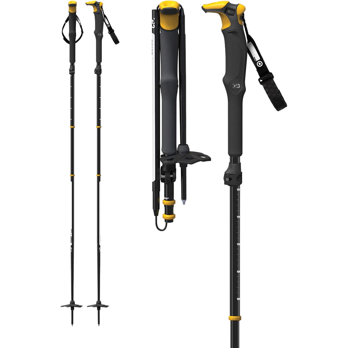 G3 Pivot Splitboard Poles - Ski