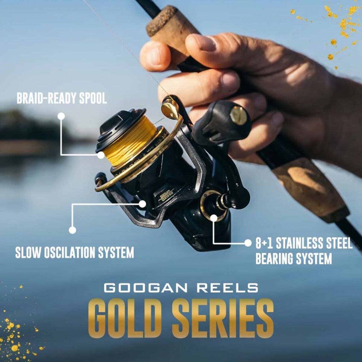 Googan Squad Gold Series Spinning Reel - Fishing