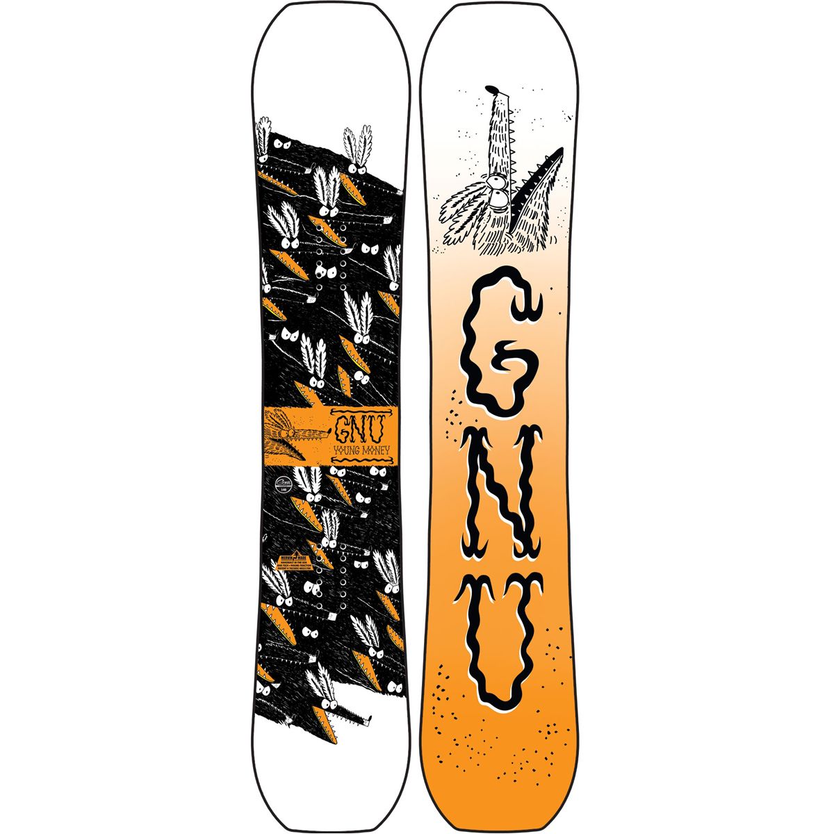 Gnu Young Money Snowboard - Kids' - Kids