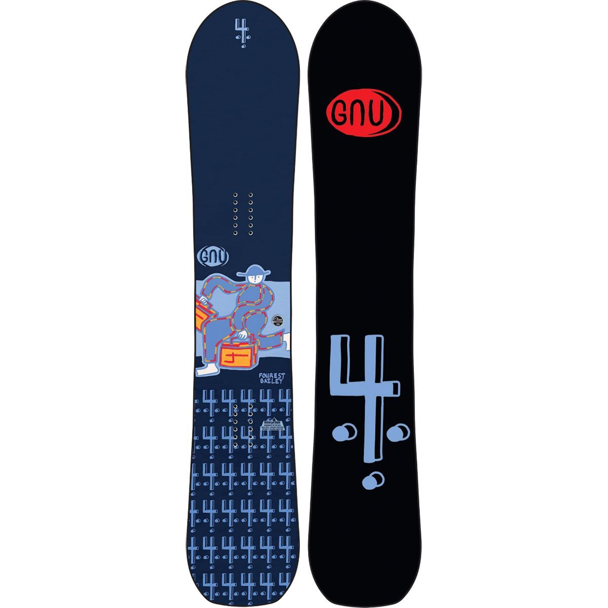 Gnu 4 Snowboard - Snowboard
