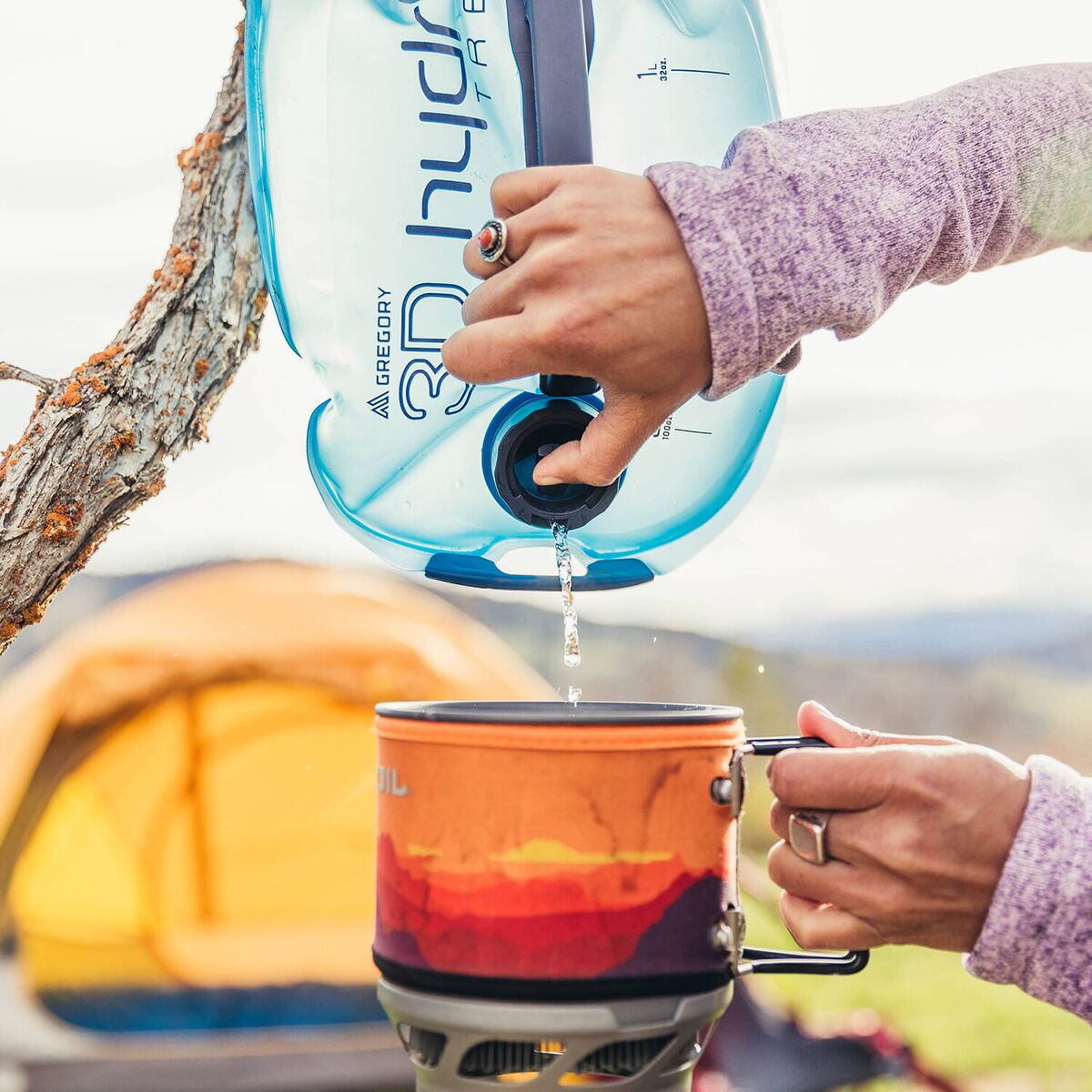 Gregory 3D Hydro Trek 3L - Hike & Camp