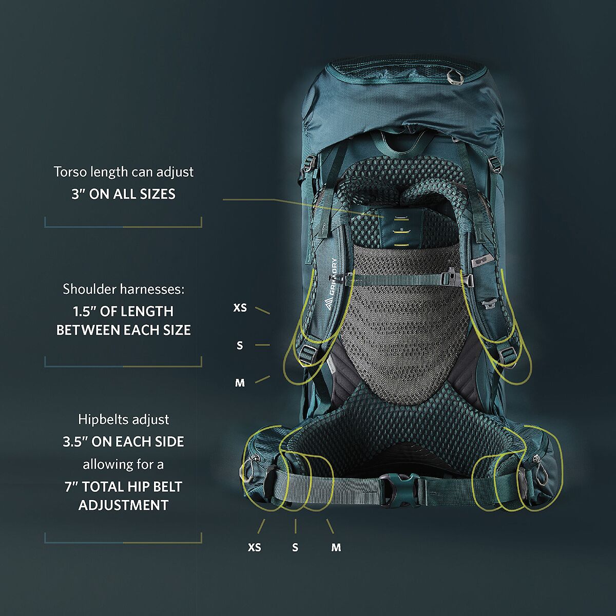 Gregory Deva 60L Backpack - Women's - Hike & Camp