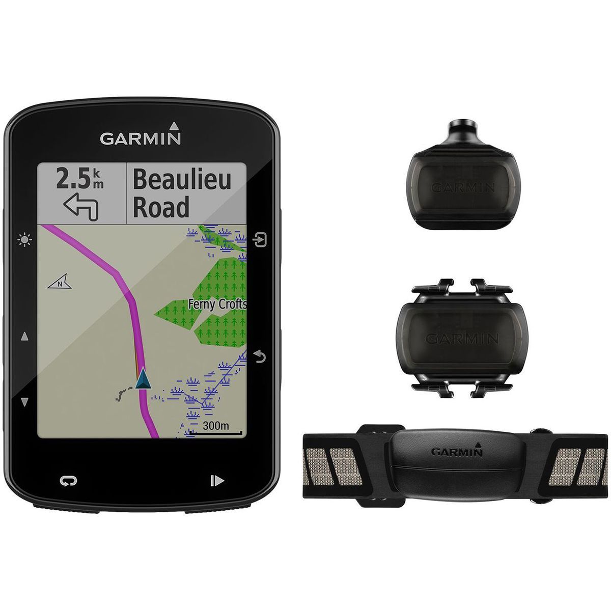 Garmin Edge 520 Plus Bike Computer - Sensor Bundle - Bike