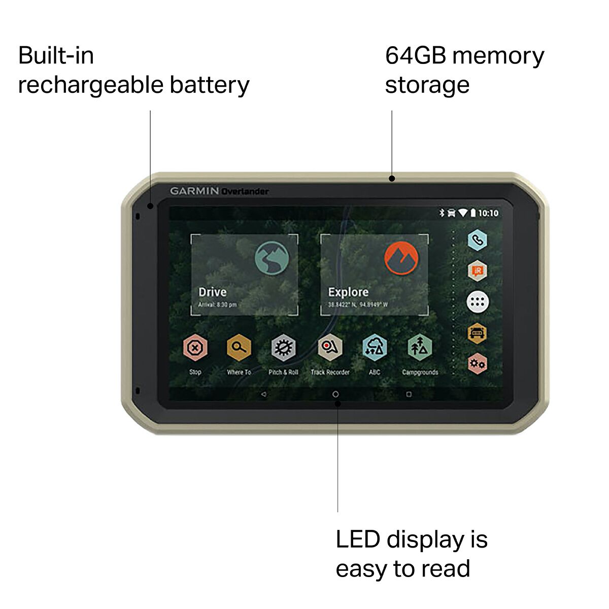 Garmin Overlander - Hike & Camp