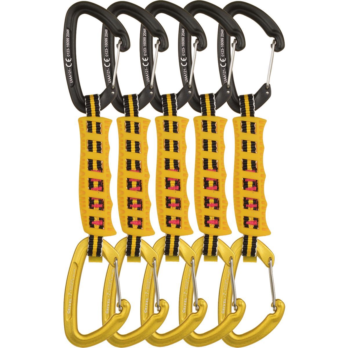 Grivel Gamma Quick Easy Quickdraw - 5-Pack - Climb