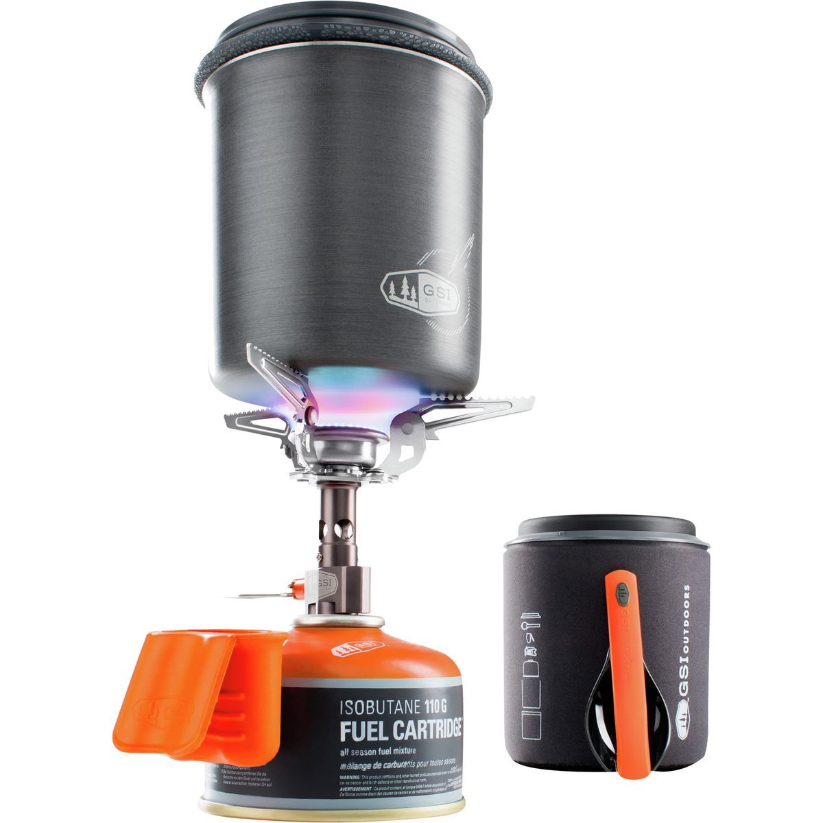 GSI Outdoors Halulite Minimalist Complete Stove - Hike & Camp GSI Outdoors Halulite Minimalist Complete Stove - Hike & Camp