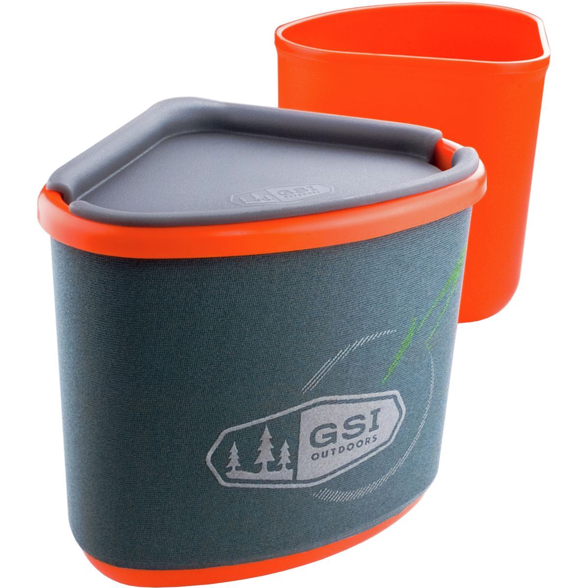 GSI Outdoors Gourmet Nesting Mug and Bowl - Hike & Camp