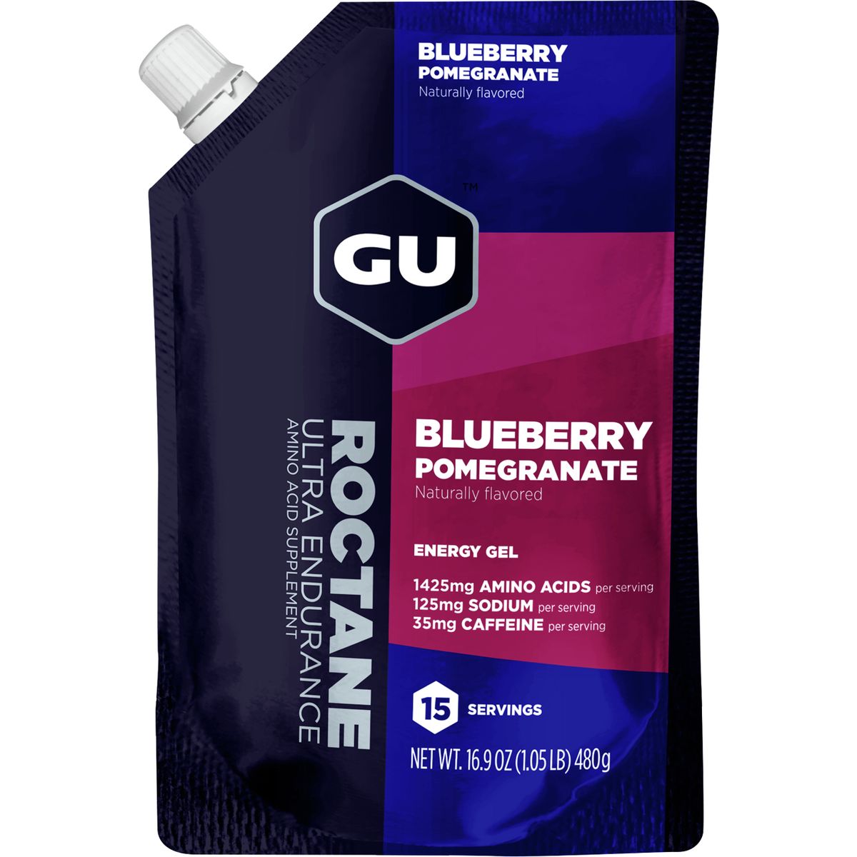 GU Roctane Energy Gel Bulk Pack - 15-Servings - Bike