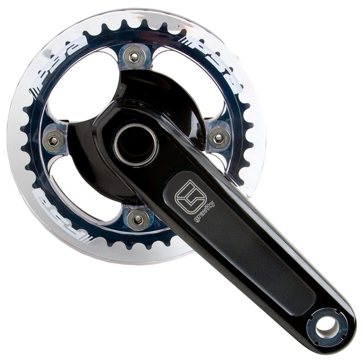 Gravity Components DH Mountain Bike Crankset - Bike