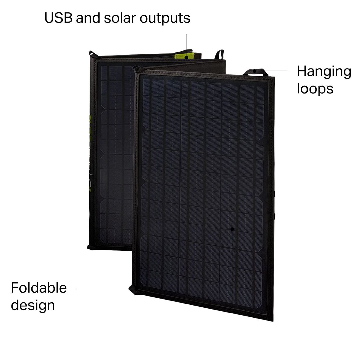 Goal Zero Nomad 50 Solar Panel - Hike & Camp