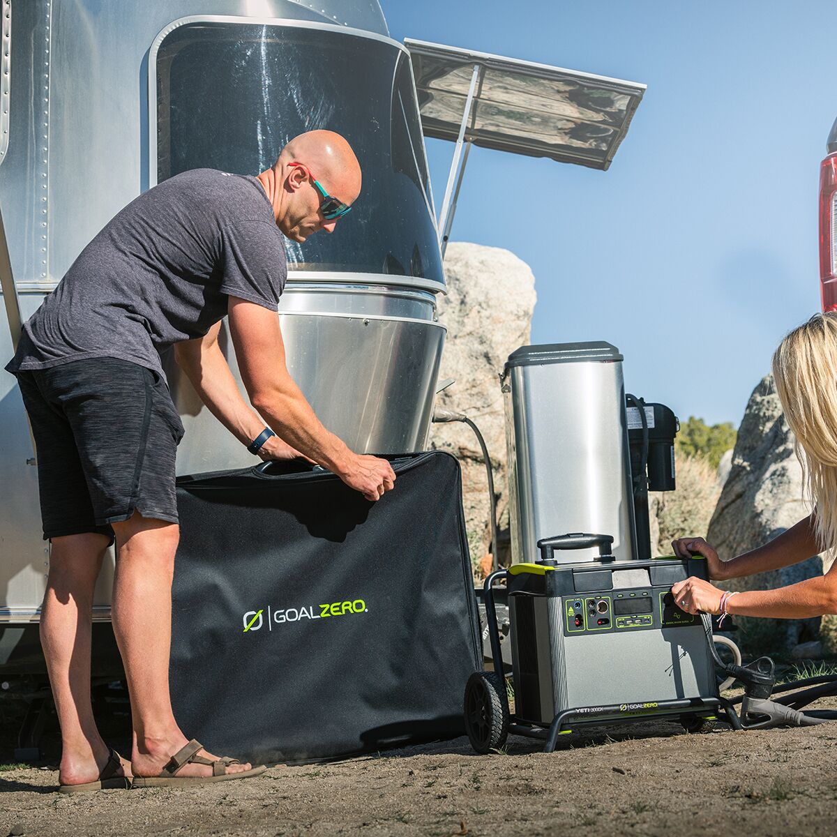 Goal Zero Ranger 300 Briefcase Solar Panel - Hike & Camp