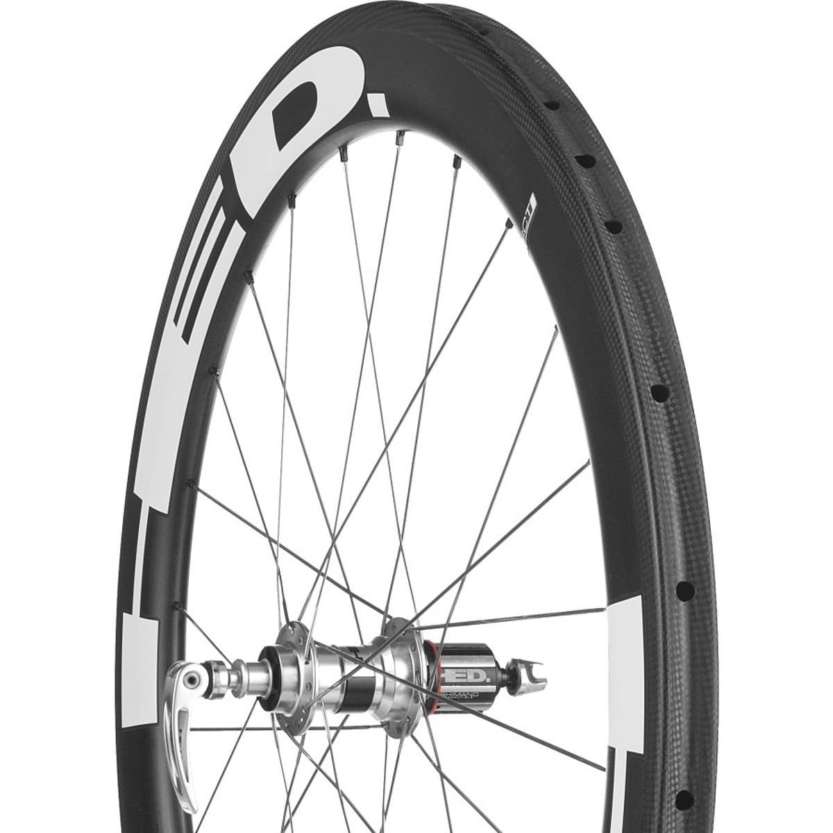 HED Stinger 6 FR Carbon Road Wheelset - Tubular - Bike