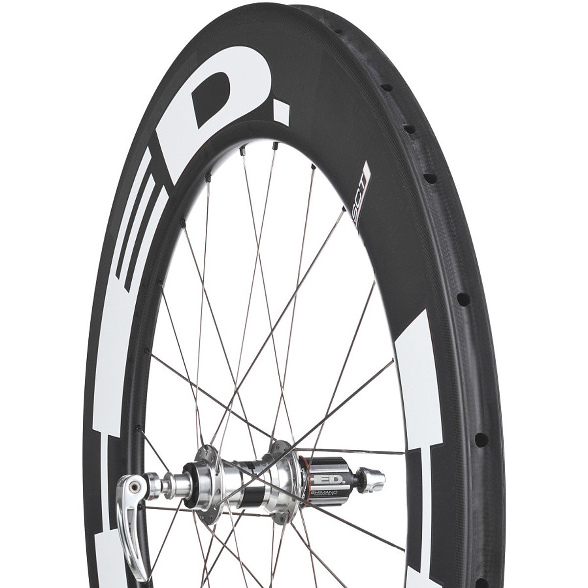 HED Stinger 9 FR Carbon Road Wheelset - Tubular - Bike
