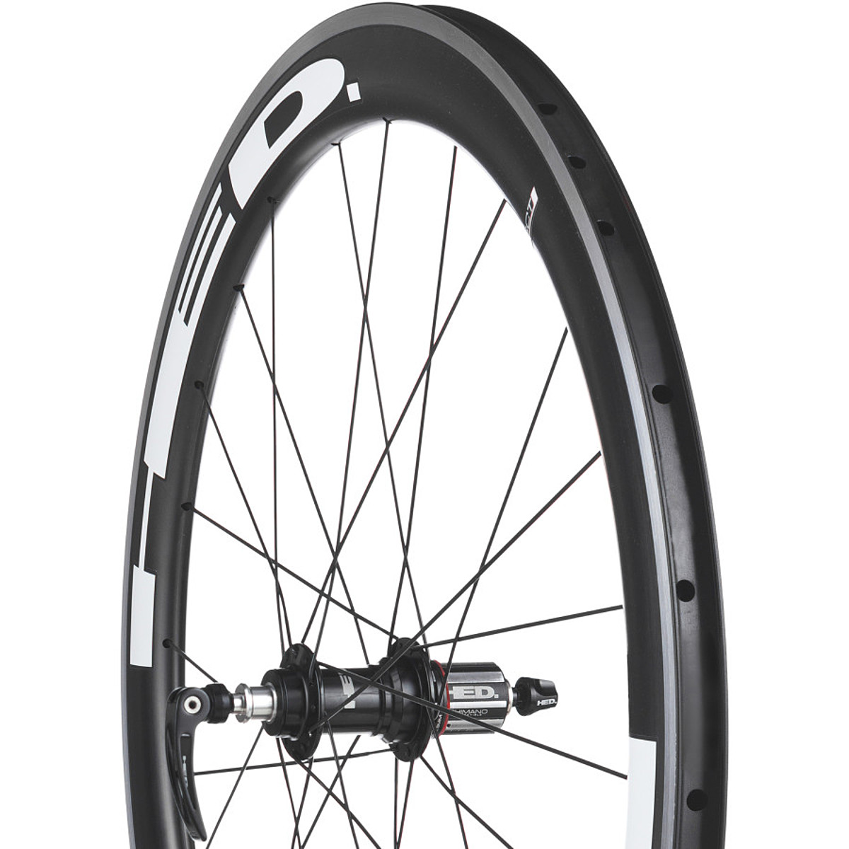 HED Jet 5 Express Carbon Road Wheelset - Clincher - Bike