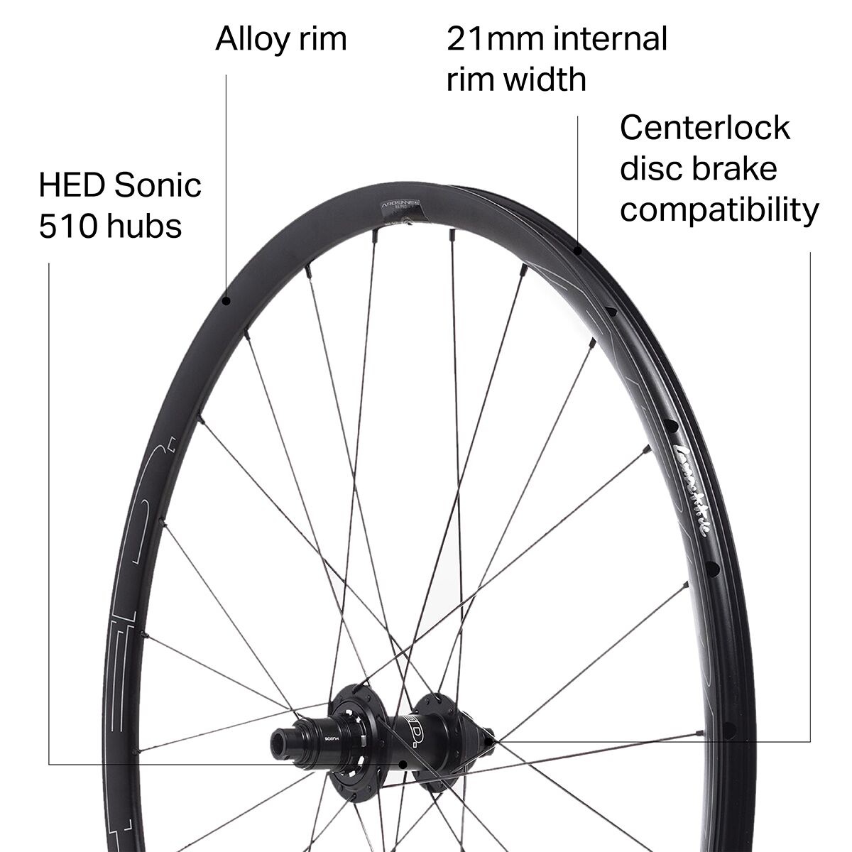 HED Ardennes RA Pro Disc Wheelset - Bike