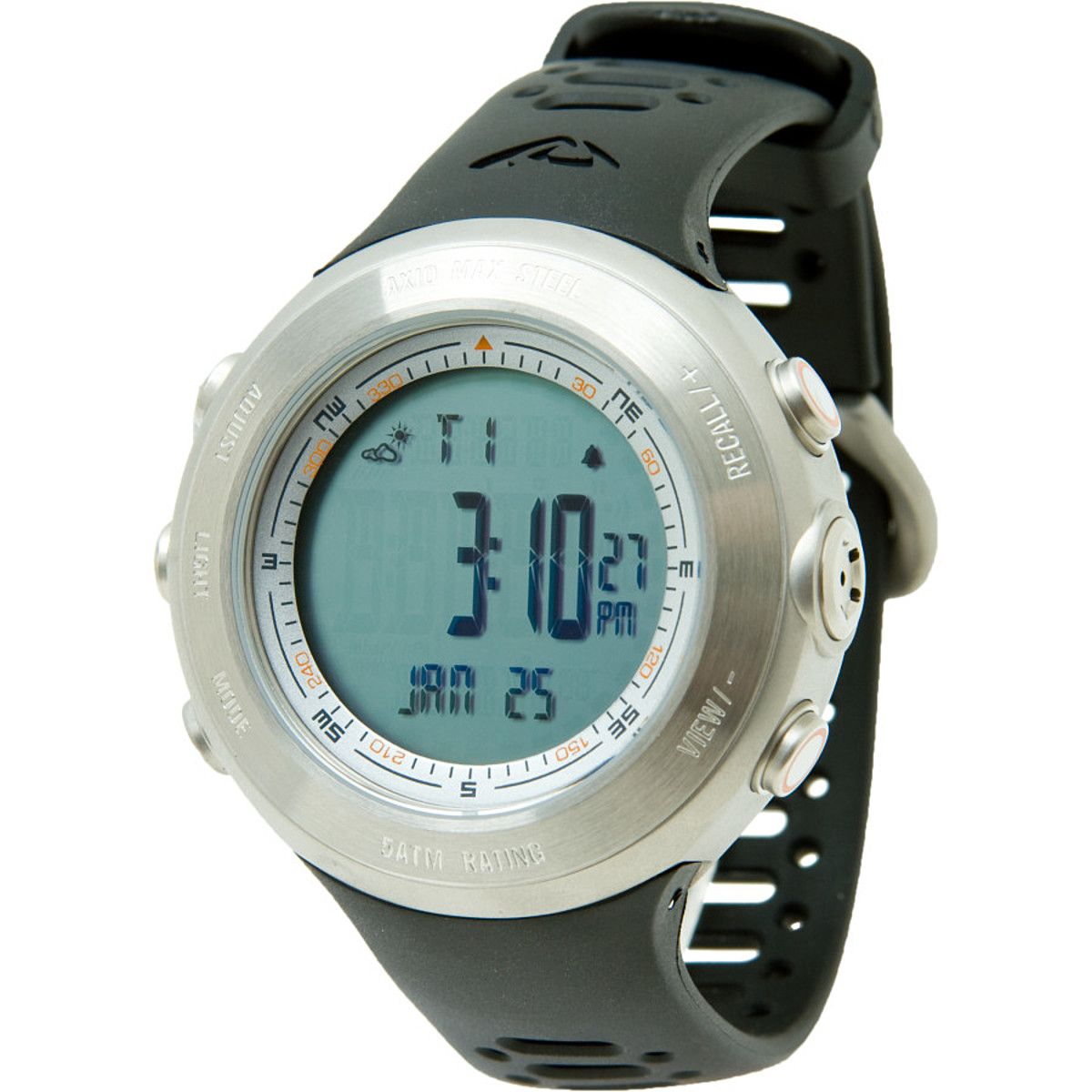 Highgear Axio Max Steel Altimeter Watch - Training