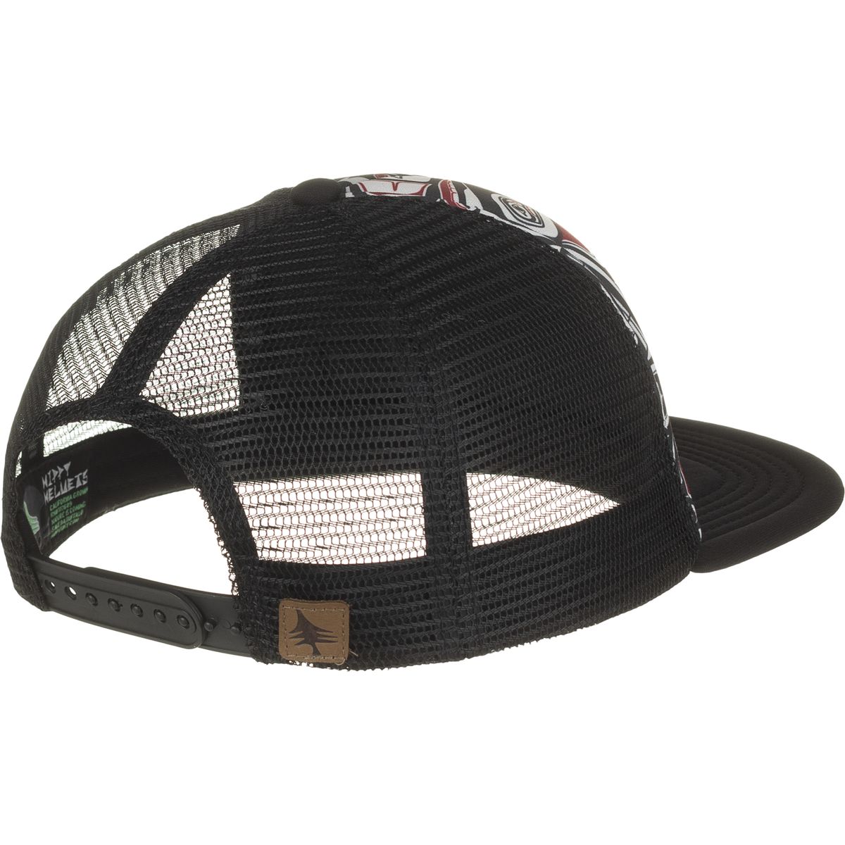 Hippy Tree Raven Trucker Hat - Accessories