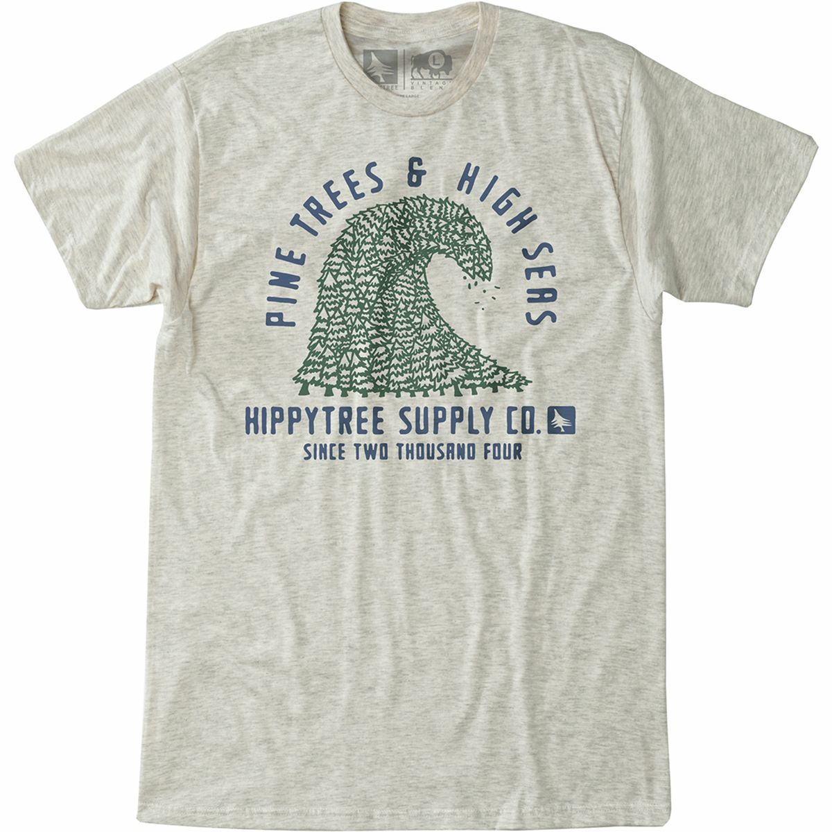 Hippy Tree Pinewave T-Shirt - Men's | Backcountry.com