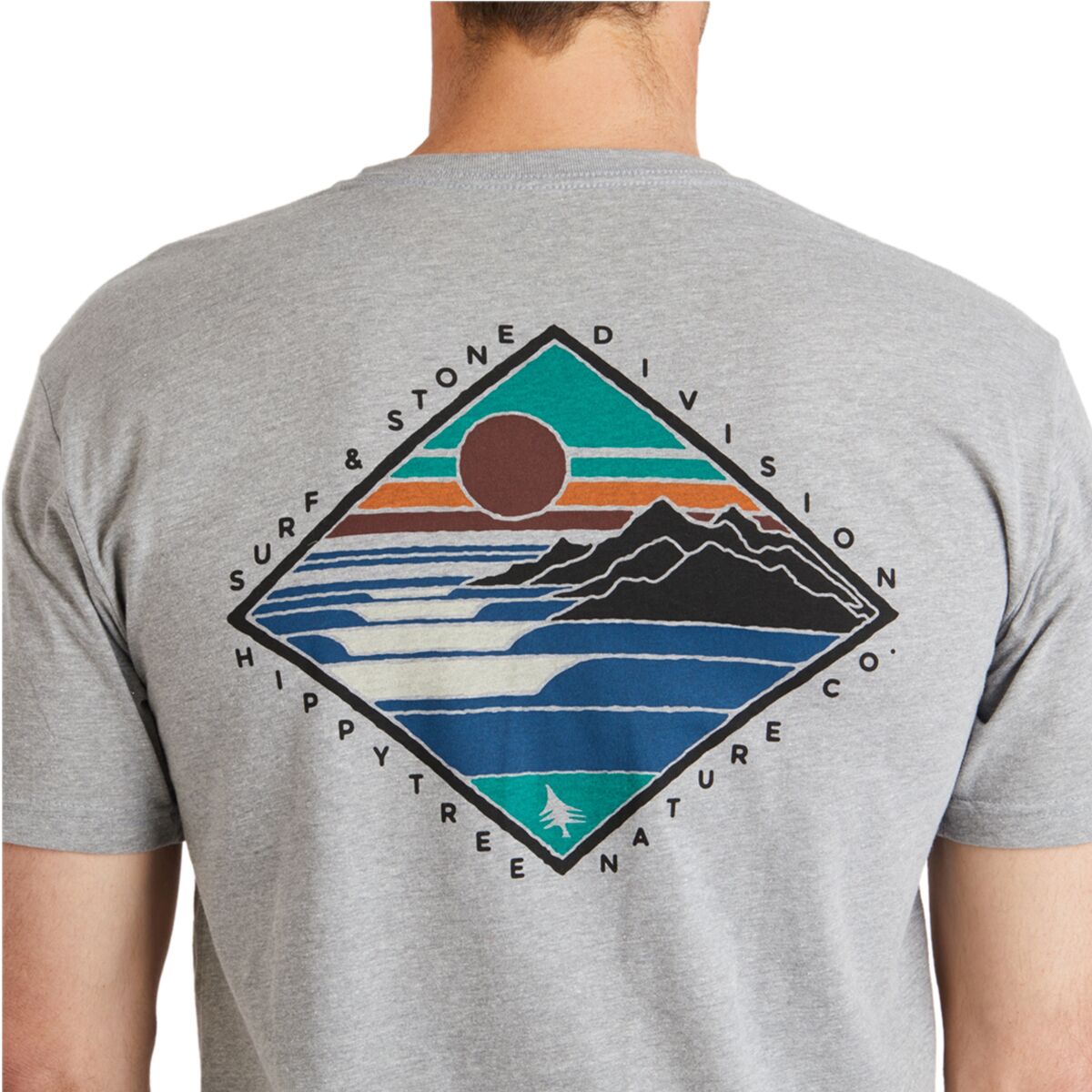 Hippy Tree Sunrise T-Shirt - Men's | Backcountry.com