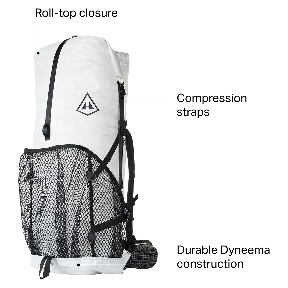 Hyperlite Mountain Gear 3400 Windrider 55L Backpack | Backcountry.com
