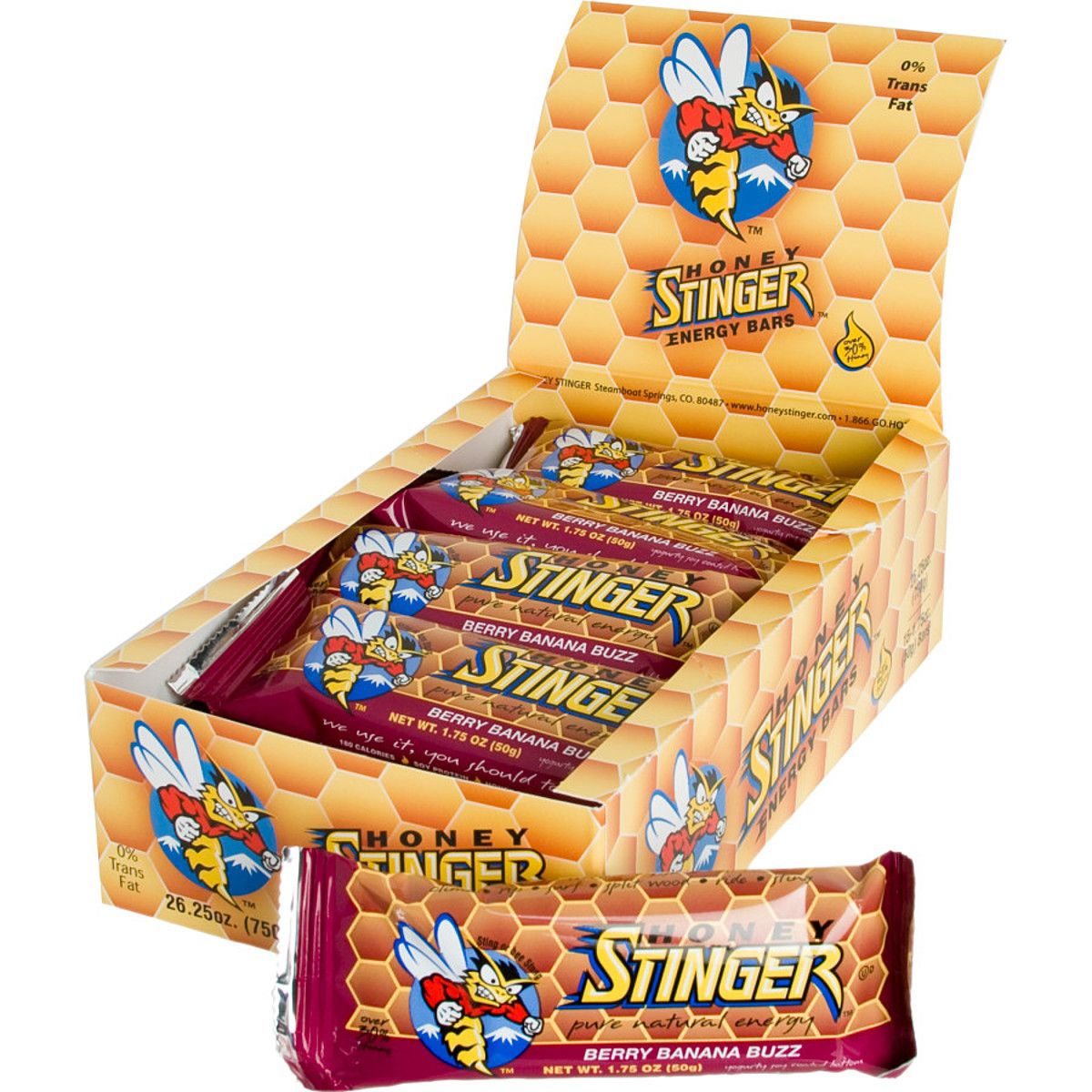 Honey Stinger Energy Bar - 15 Pack - Bike