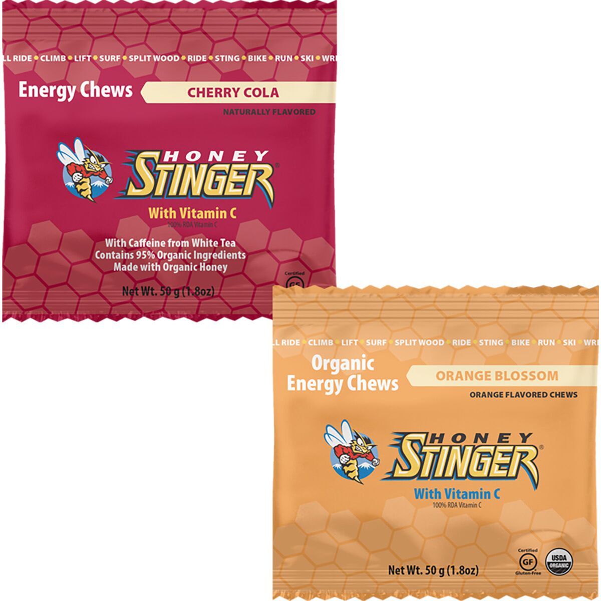 Honey Stinger Energy Chew Variety Pack - Bike