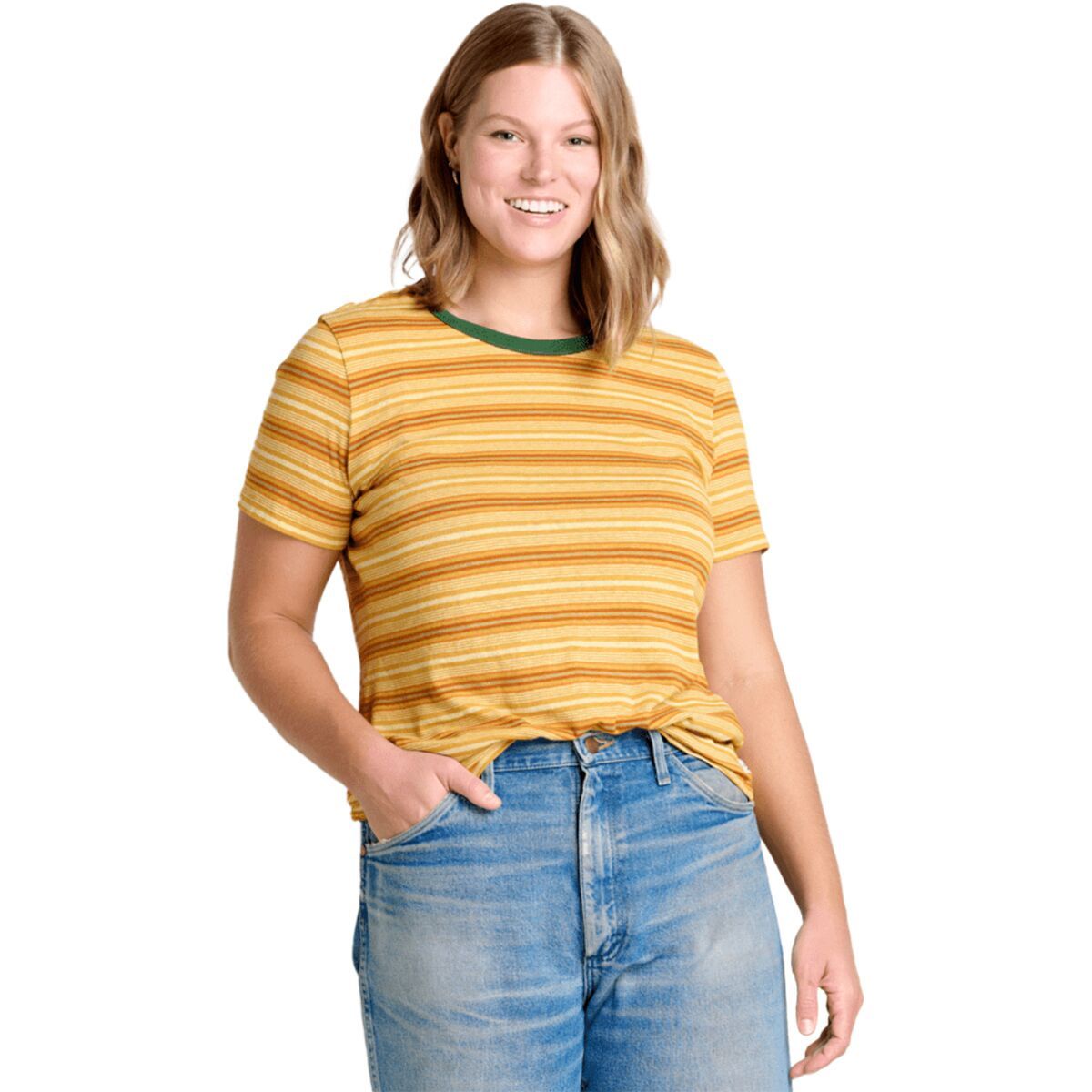 Toad&Co Grom Ringer Crew - Women's