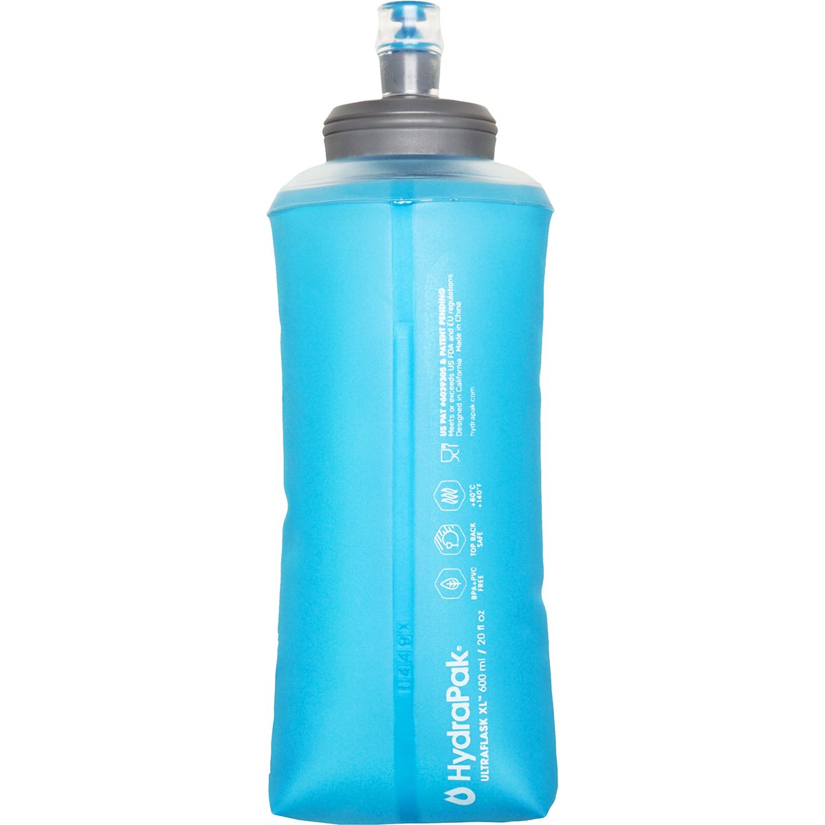 Hydrapak Ultraflask Collapsible Water Bottle - Hike & Camp