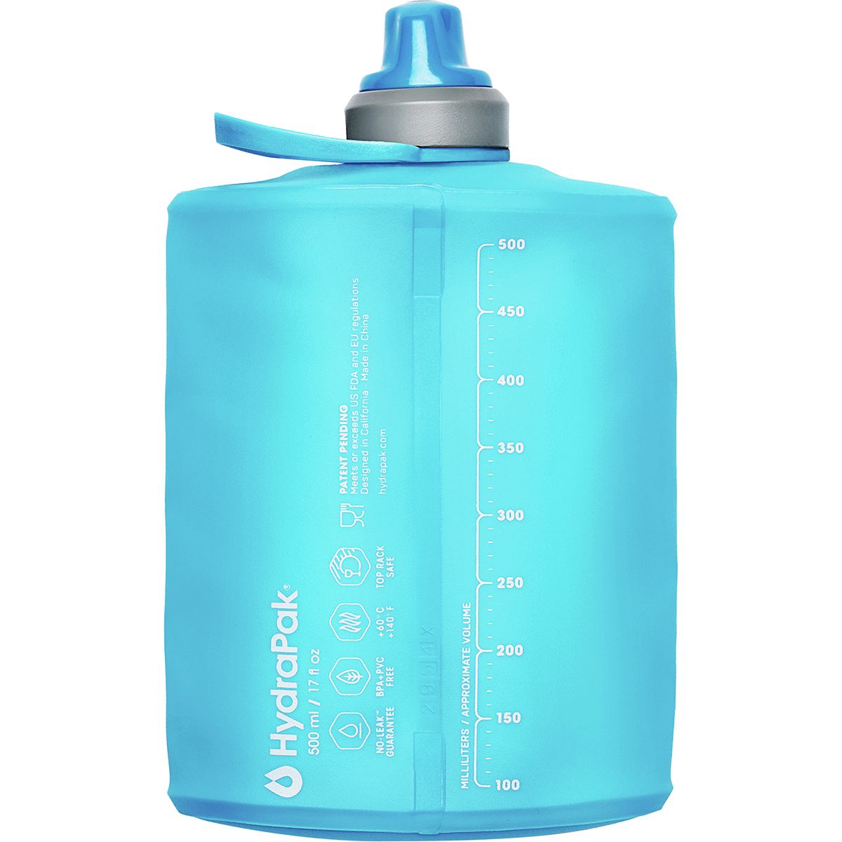 Hydrapak Stow 500ml Water Bottle | Backcountry.com
