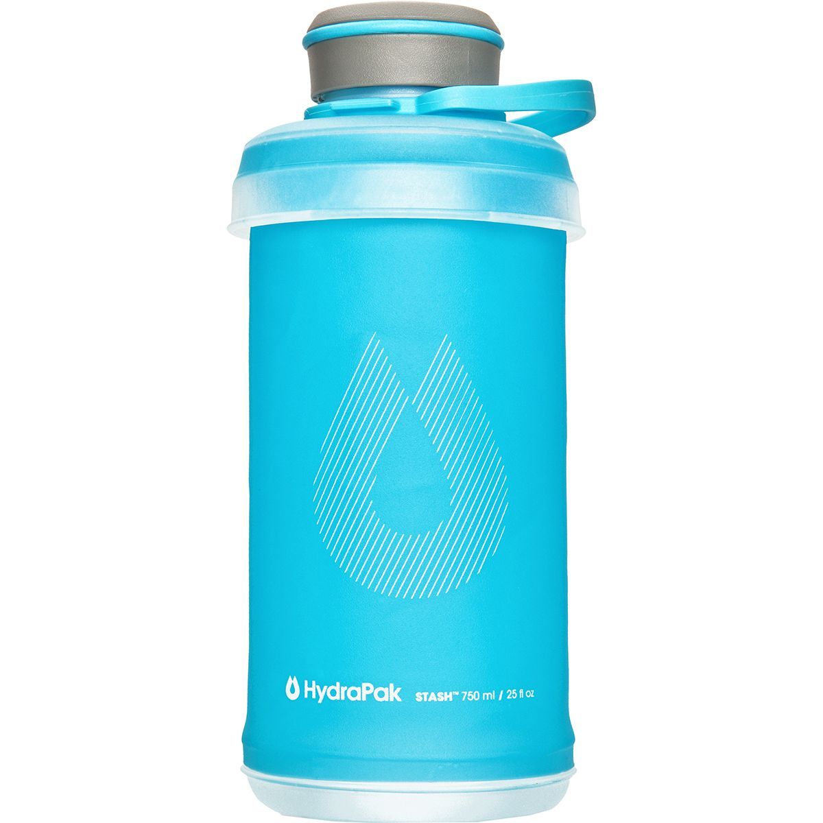 Hydrapak Stash Collapsible 25oz Water Bottle - Hike & Camp