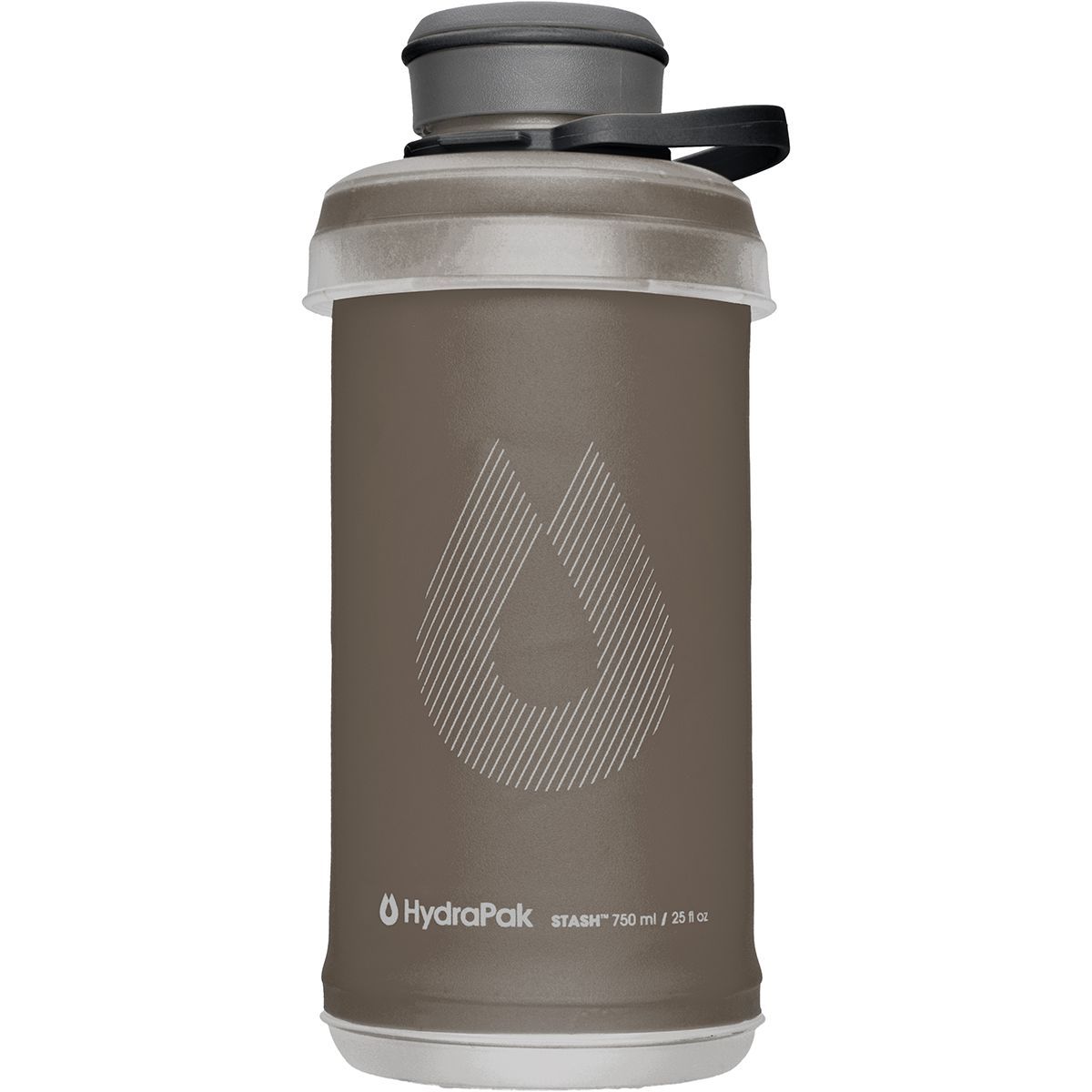 Hydrapak Stash Collapsible 25oz Water Bottle - Hike & Camp