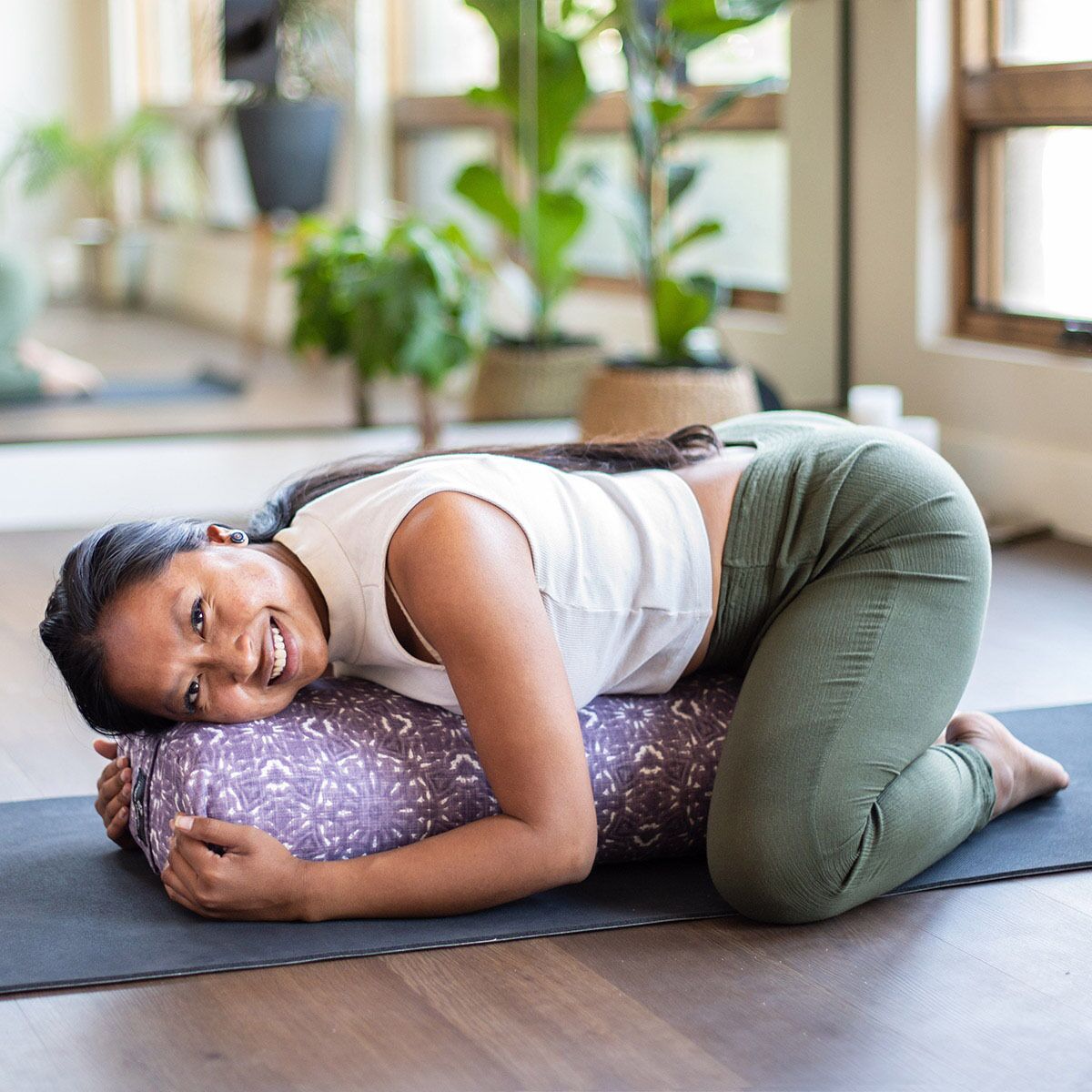 Hugger Mugger Standard Print Bolster - Yoga