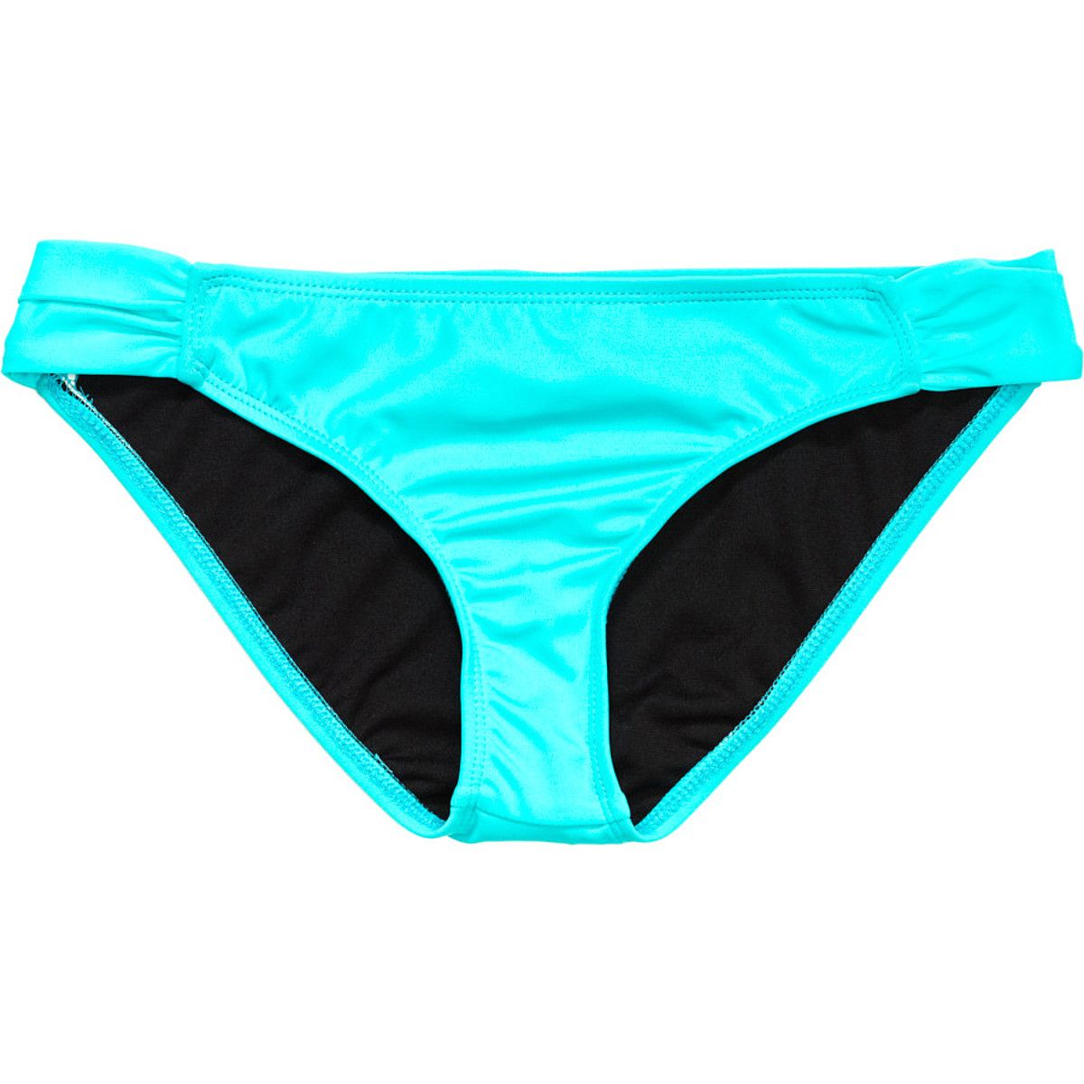Hurley One & Only Solids Tab Side Bikini Bottom - Women's - Clothing