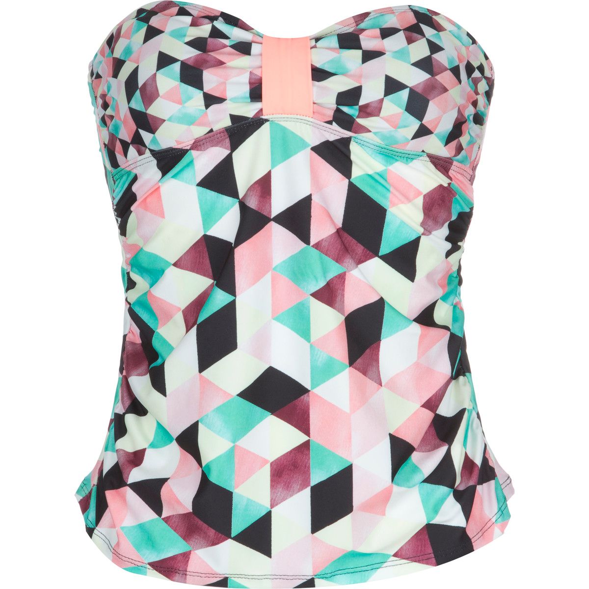 Hurley Prism Lined Bandini Tankini Top - Women's - Clothing