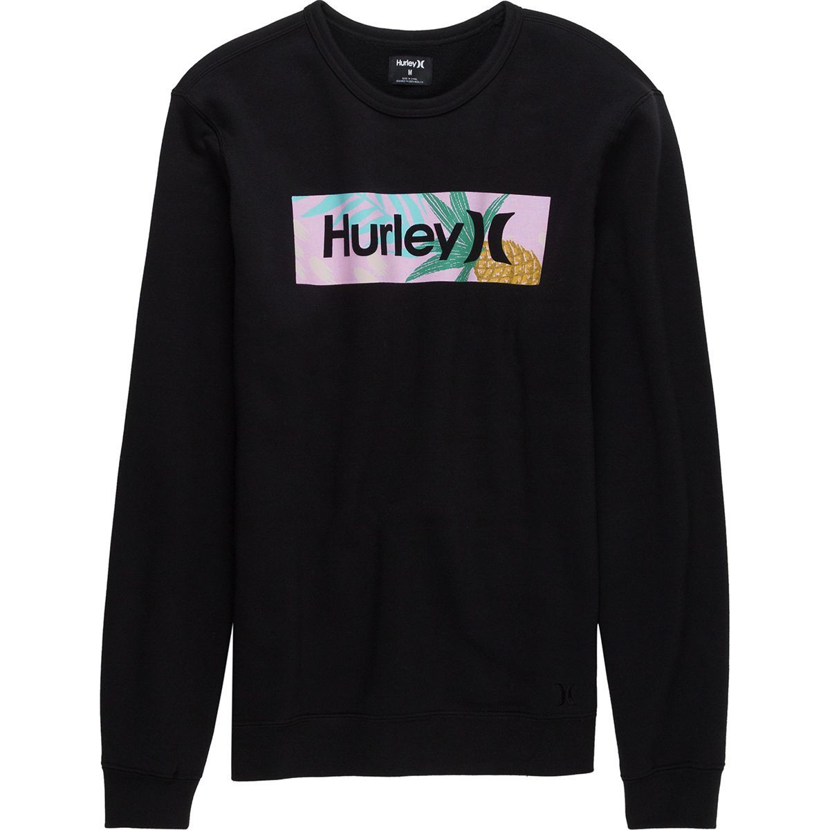 Hurley Surf Check Paradise Crew Sweatshirt - Men's - Clothing