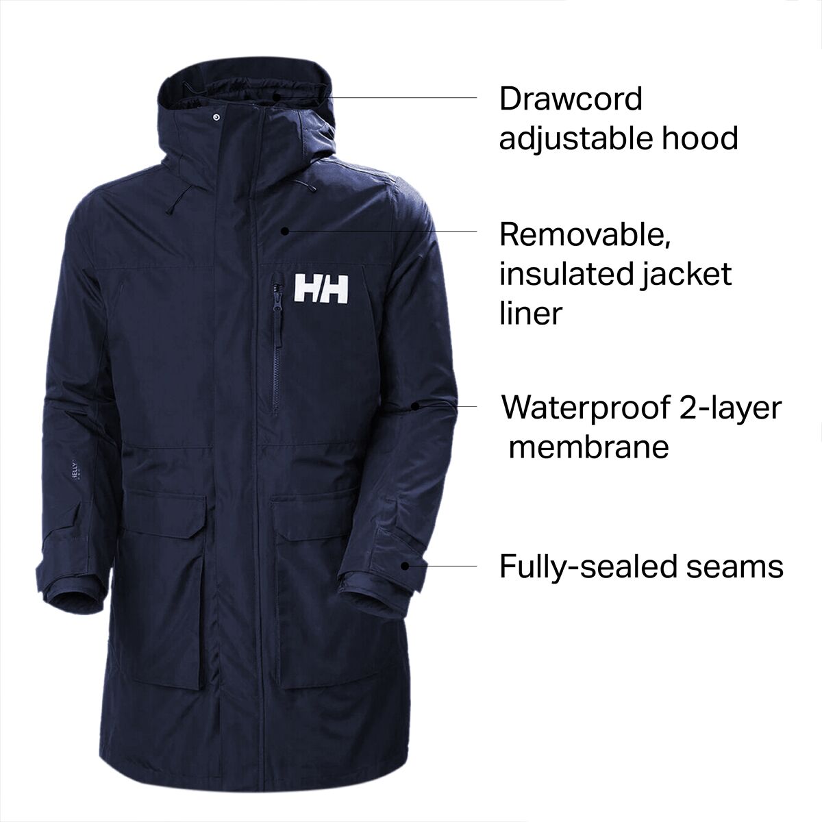 Helly Hansen Rigging Coat - Men's - Clothing