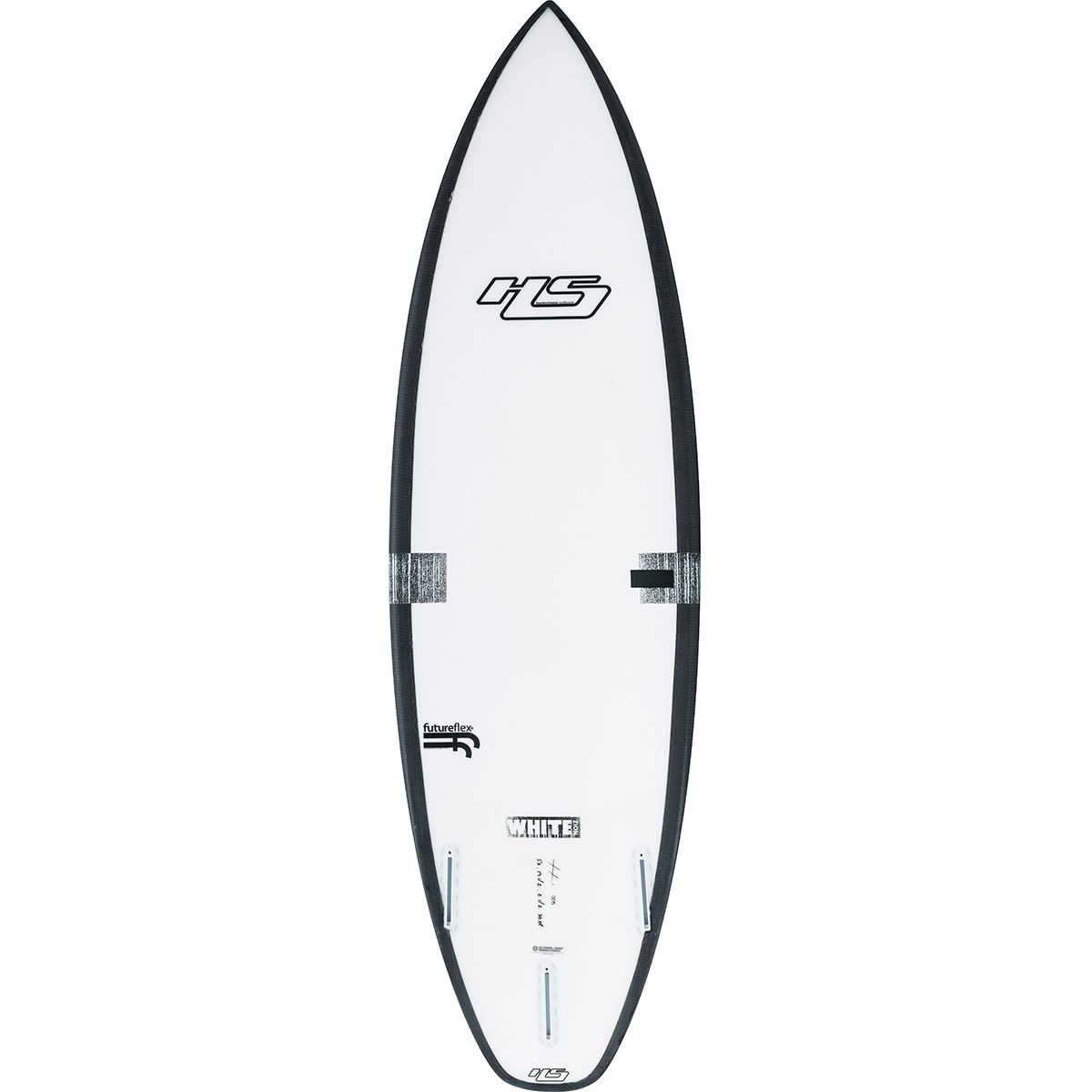 Haydenshapes White Noiz FF Clear Surfboard - Surf