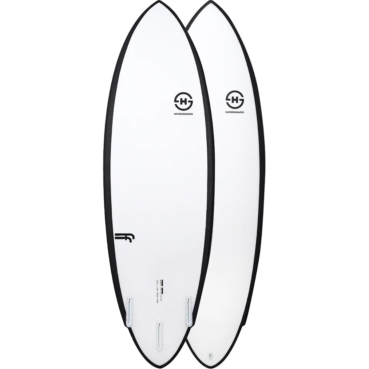 Haydenshapes Hypto Krypto Twin Pin FutureFlex- FCSII Twin Fin Surfboard ...