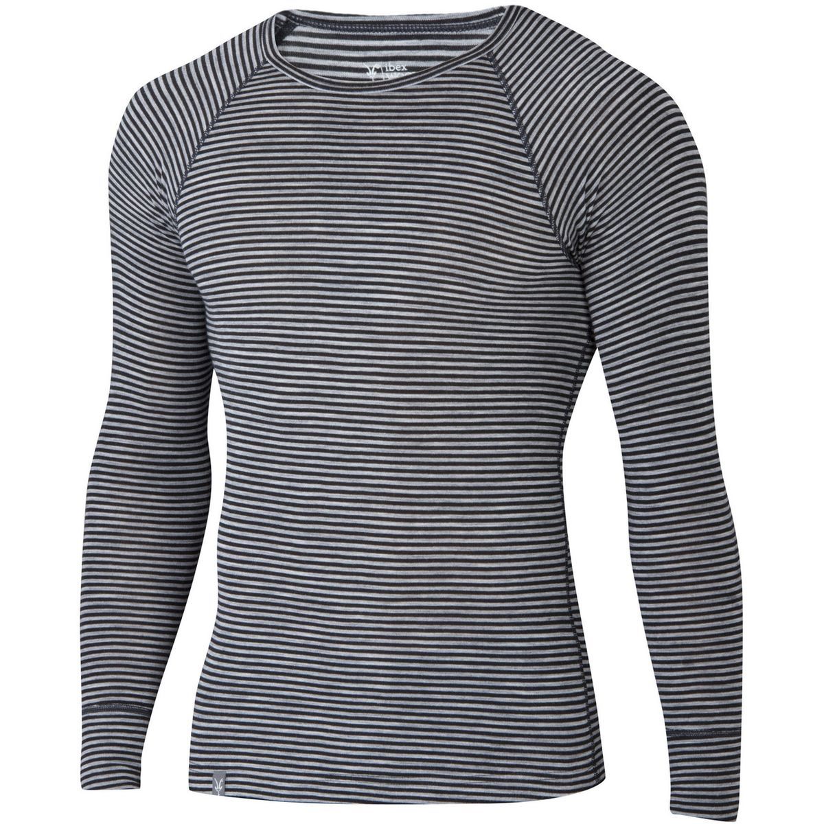 Ibex Woolies 1 Stripe Crew Top - Men's - Clothing