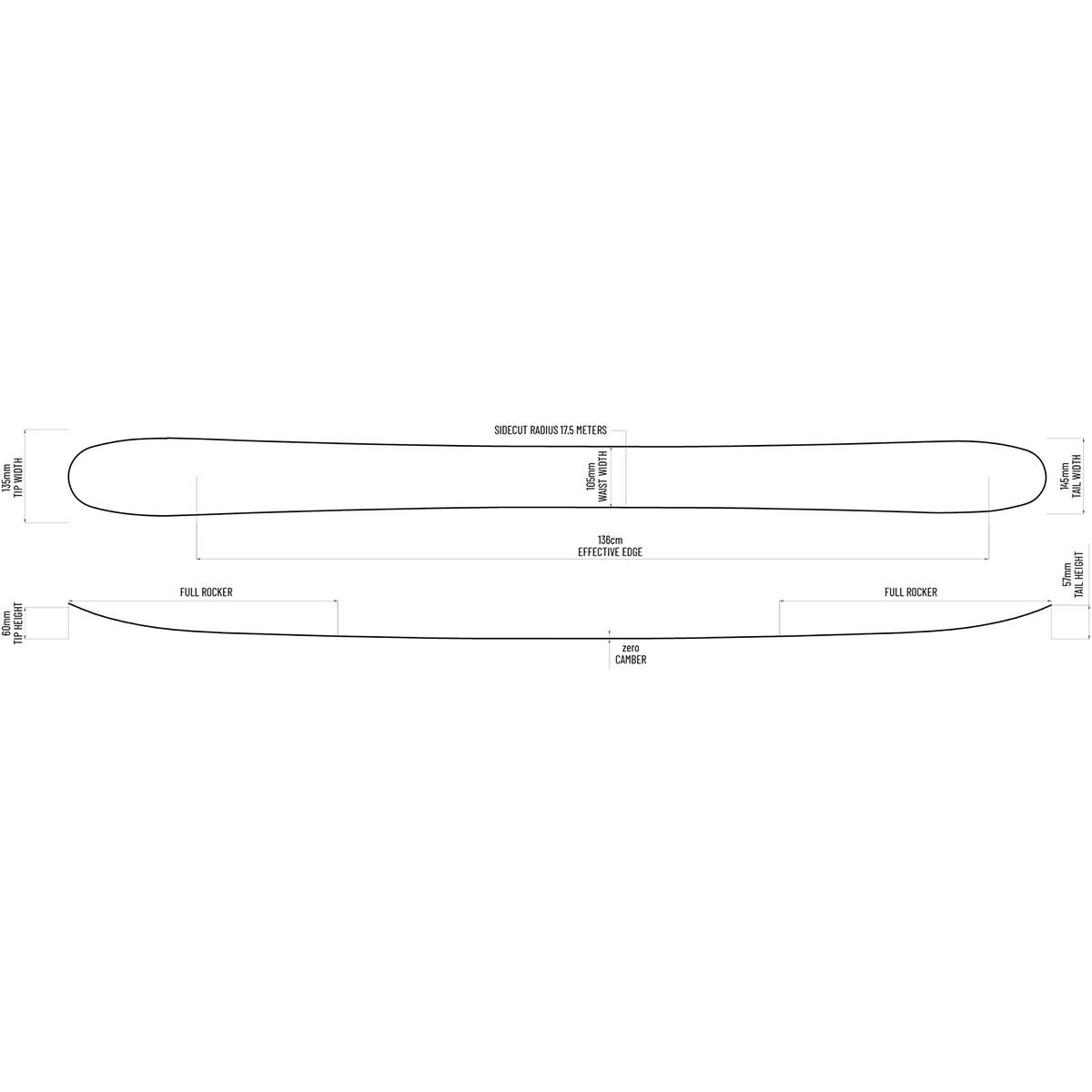 Icelantic Nia Pro 105 Ski - 2025 - Women's - Ski